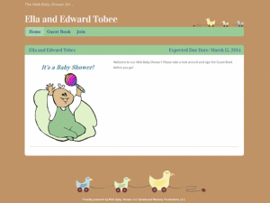 Web Baby Shower Online Baby Shower Service – WebBabyShower