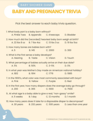 7 Fun Virtual Baby Shower Games for Co-Workers