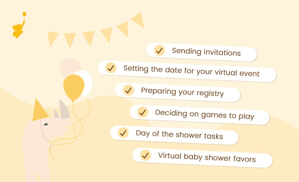 Long Distance Baby Shower Etiquette