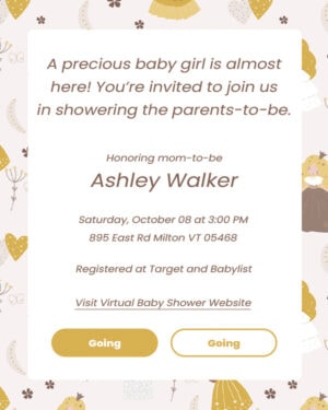 20 Virtual Baby Shower Invitations Your Guests Will Love