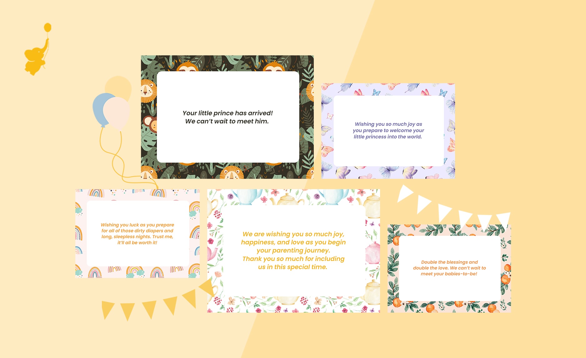 25 Creative Ideas For Your Baby Shower Card In 2024
